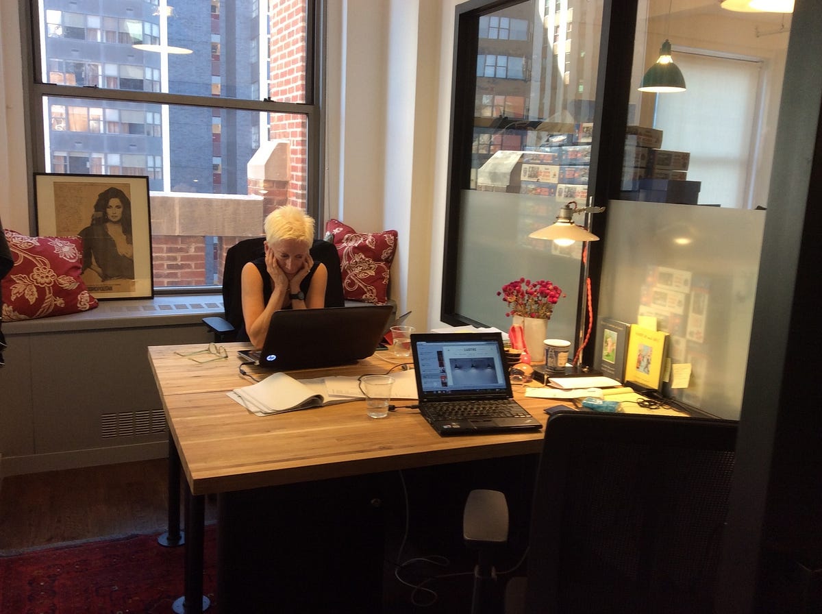 Our Offices: Then and Now. We both always had offices, though… | by ...