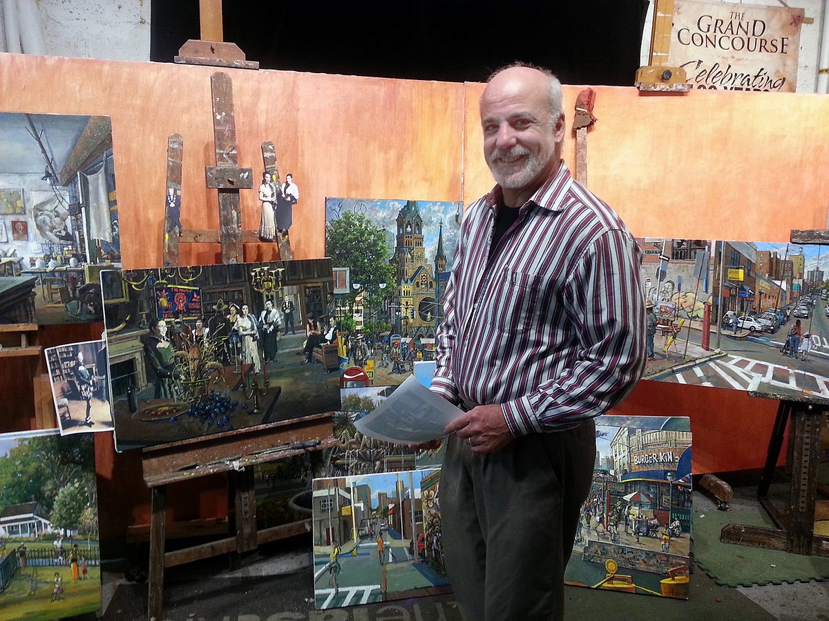 Bronx Painter. Daniel Hauben’s work is known… | by Michaela Ross | Medium