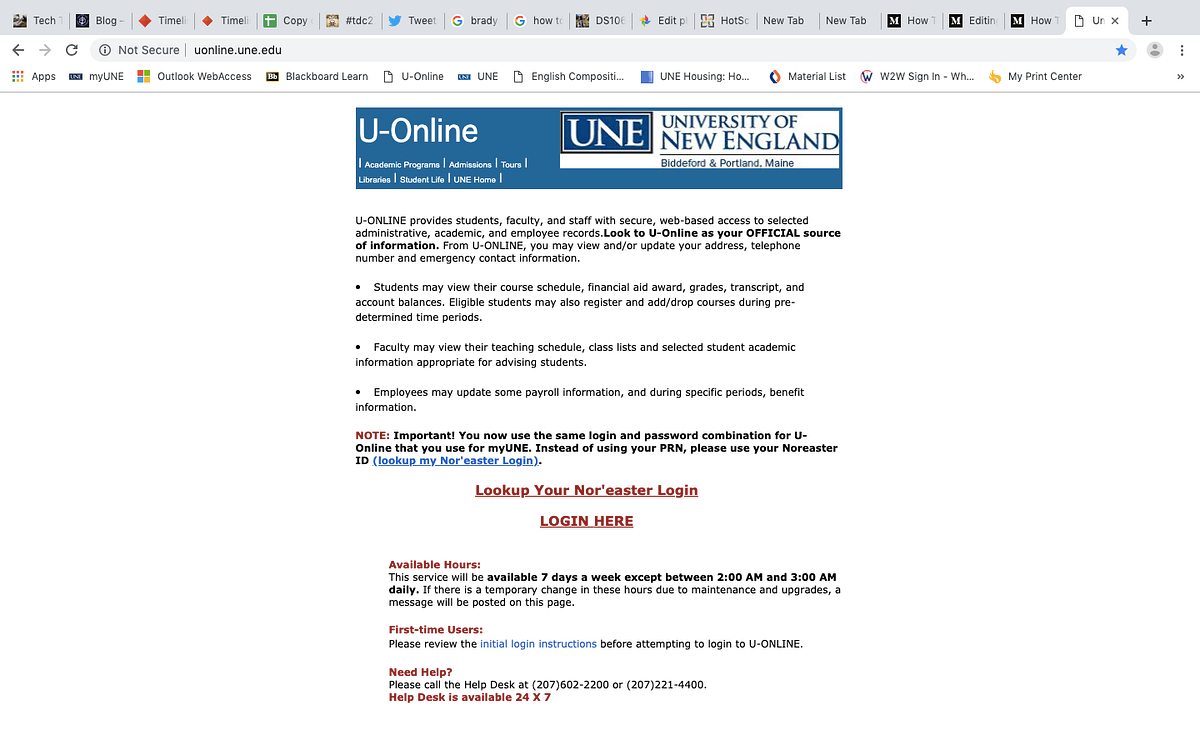 How to Register for Classes at UNE | by Caitlyn Irish | Tank, I Need a ...