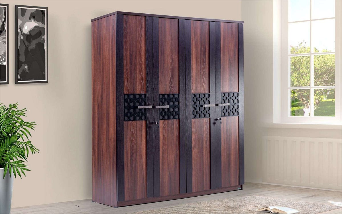Buy Carvin 4 Door Wardrobe with 17% off | by Damro digital | Jun, 2024 ...