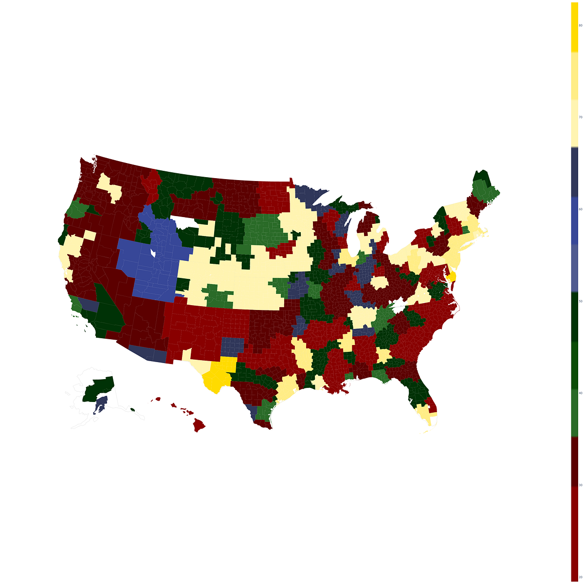 Discrete Colour Scale in Plotly Python | by Kyle Pastor | TDS Archive | Medium