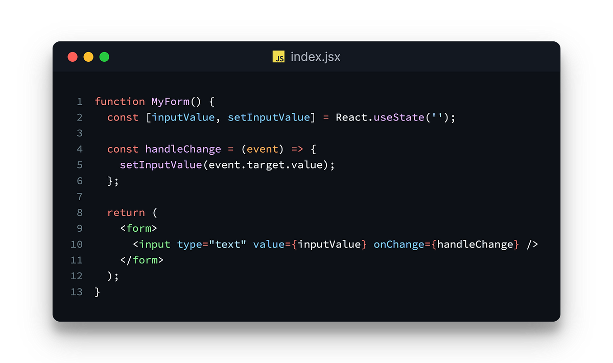 Form Controls in React. Form controls are used in React… | by Anıl ...