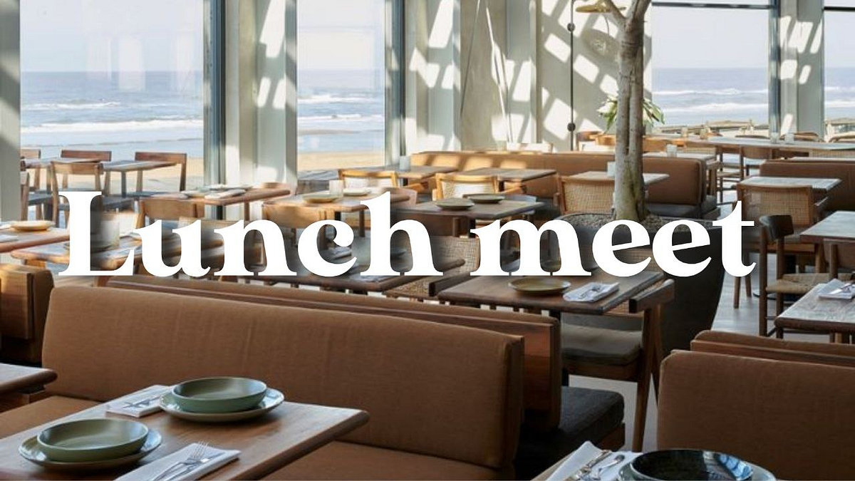 Lunch meet. Suasana sebuah restoran yang lumayan… | by fizah | Medium
