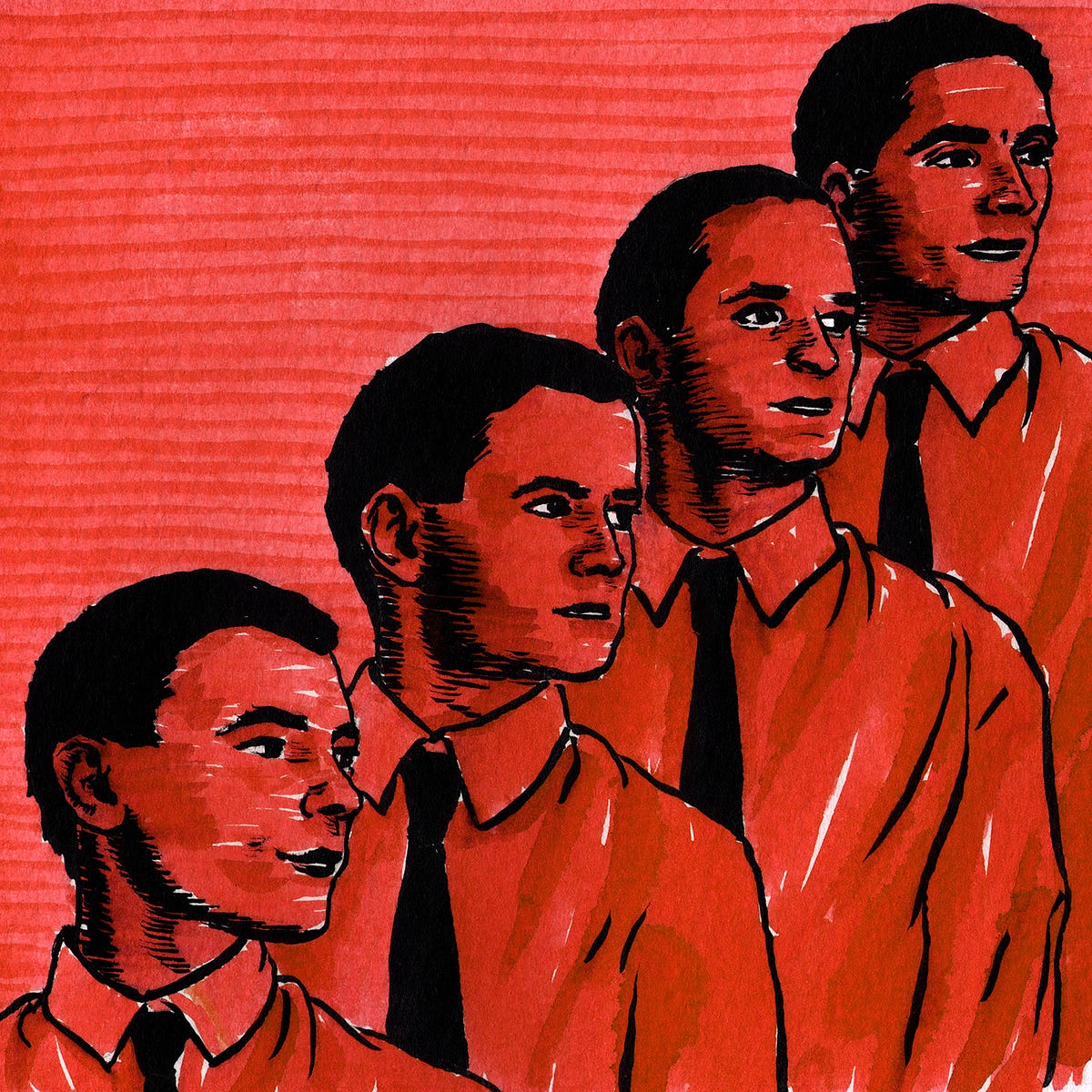 Kraftwerk & Florian Schneider. Words by Fenner Pearson, artwork by ...
