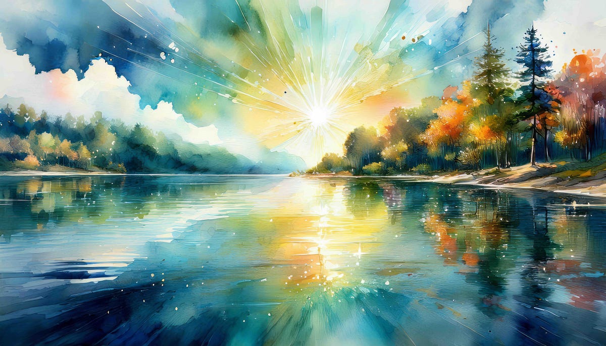 Ripples of Light - Printique studios - Medium