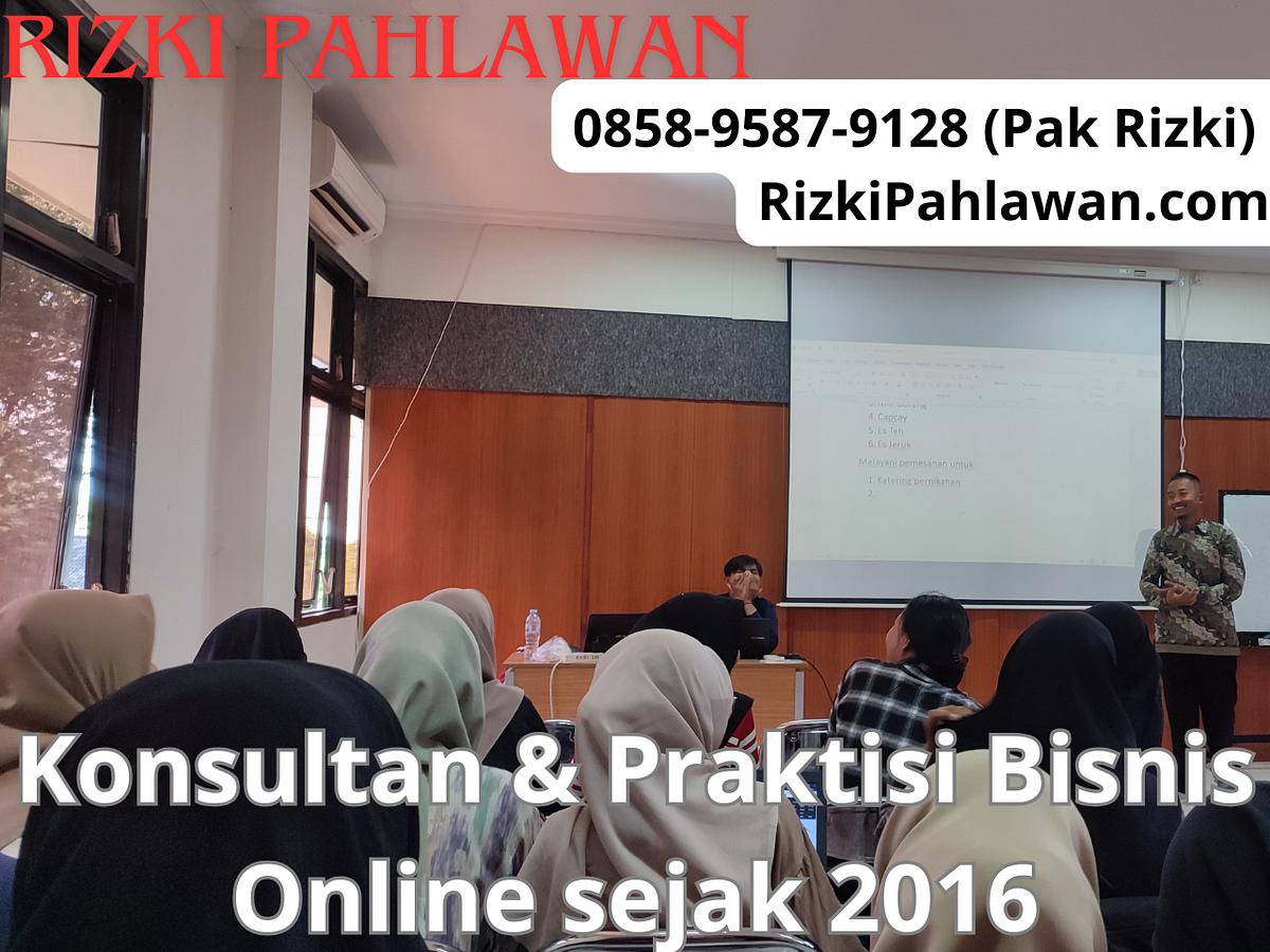 0858–9587–9128 Konsultan Narasumber Workshop Digital Marketing Gresik Akademi Manajemen Inf. Kom ...