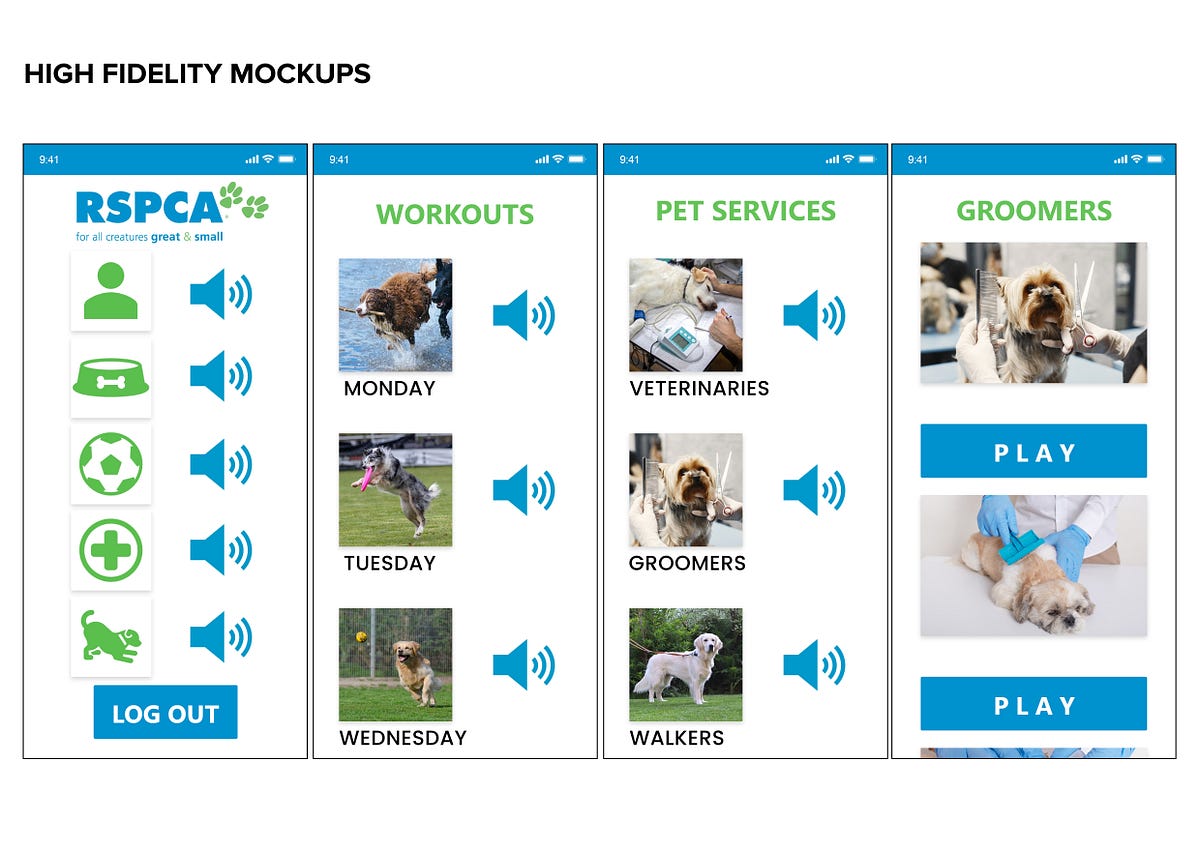 RSPCA Pet Care Mobile App. Project Brief overview | by Ubayd Hosenbocus ...