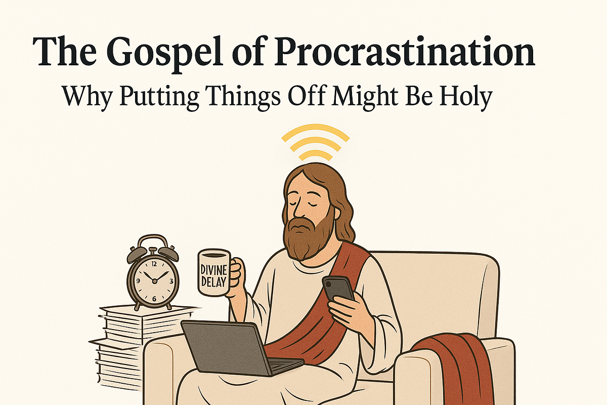 The Gospel of Procrastination: Why Putting Things Off Might Be Holy ...