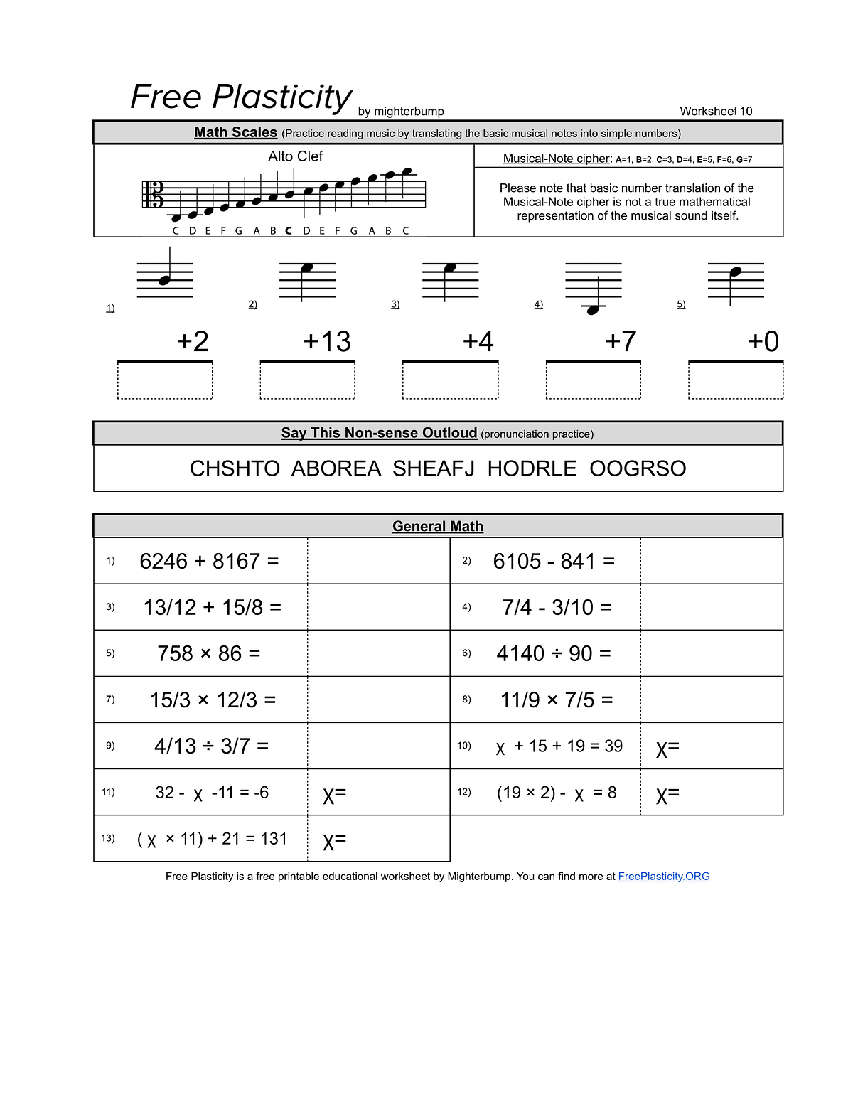 Free Plasticity worksheet 10 - Some guy from MKE - Medium