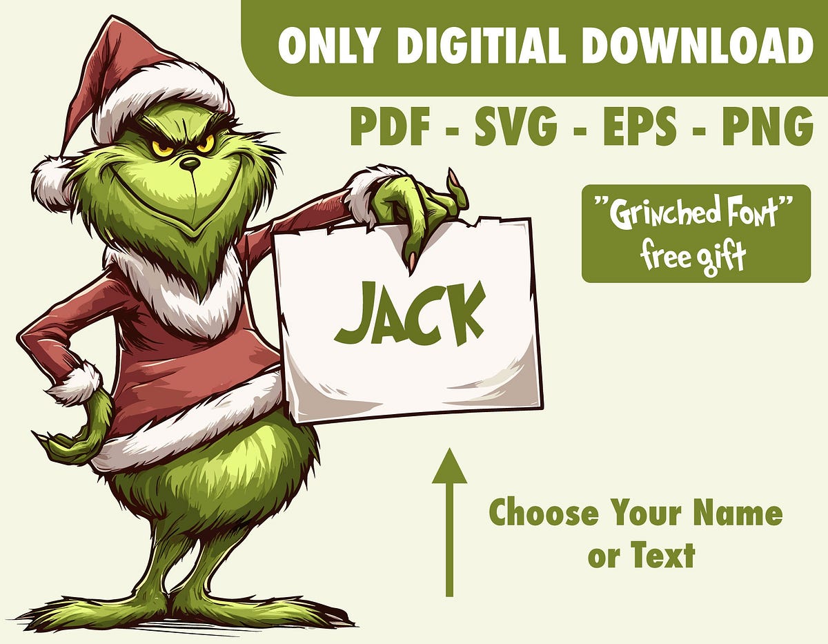 Grinch Svg, Grinch SVG, Grinch Ornament, Grinch Smile, Christmas ...