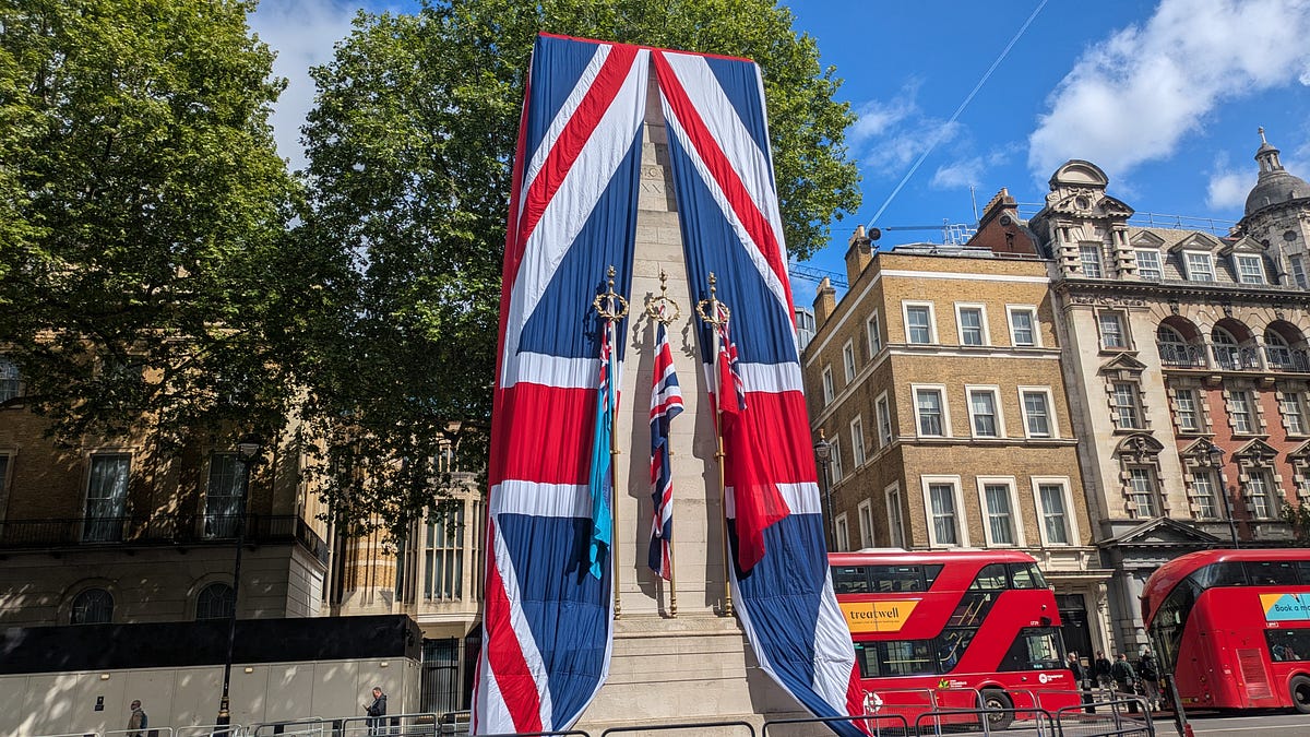 The Unusually Decorated Cenotaph. The View From Here — 29 May 2025 | by ...