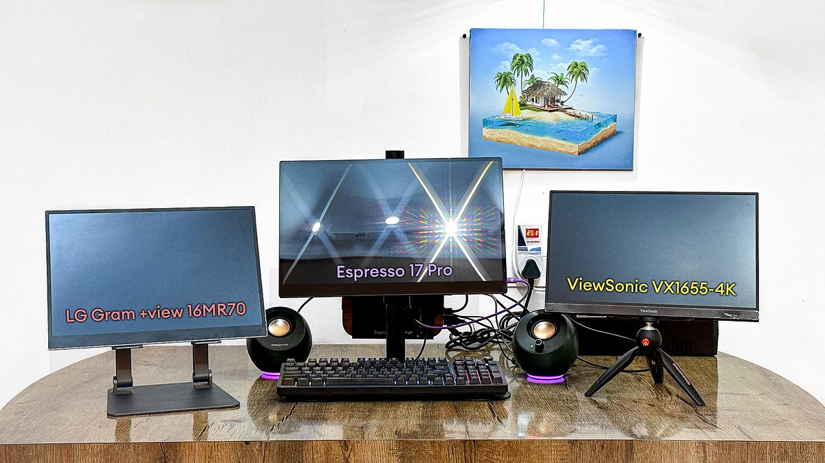 Reviewing the Espresso 17 Pro portable monitor | by JJ | Medium