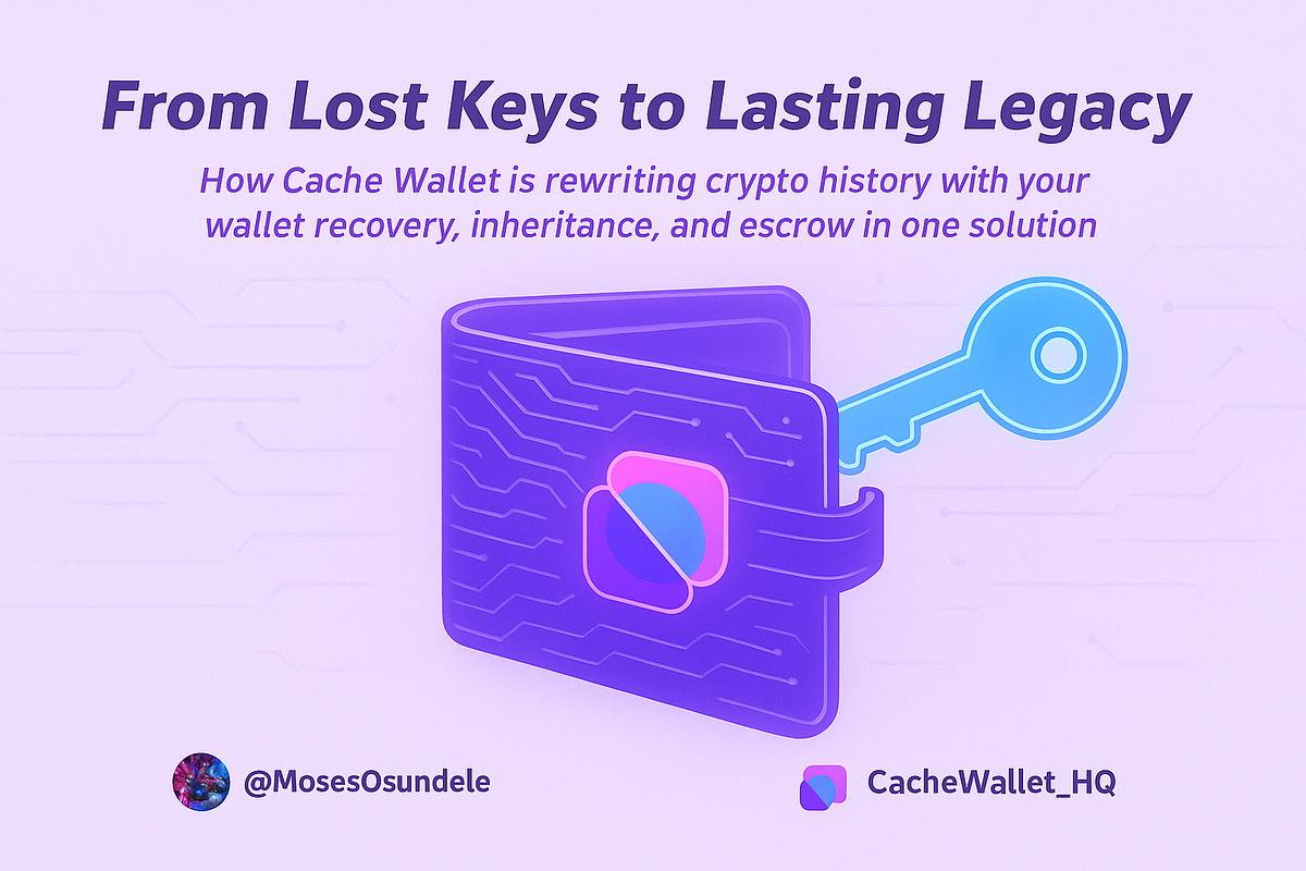 How Cache Wallet is rewriting crypto history with your wallet recovery ...
