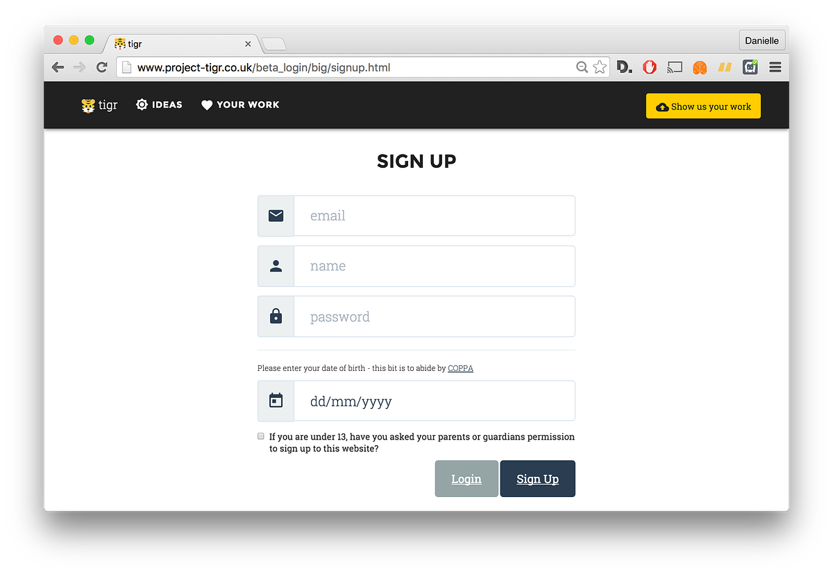 Project Tigr Development Journal — February | by Danielle Emma Vass ...