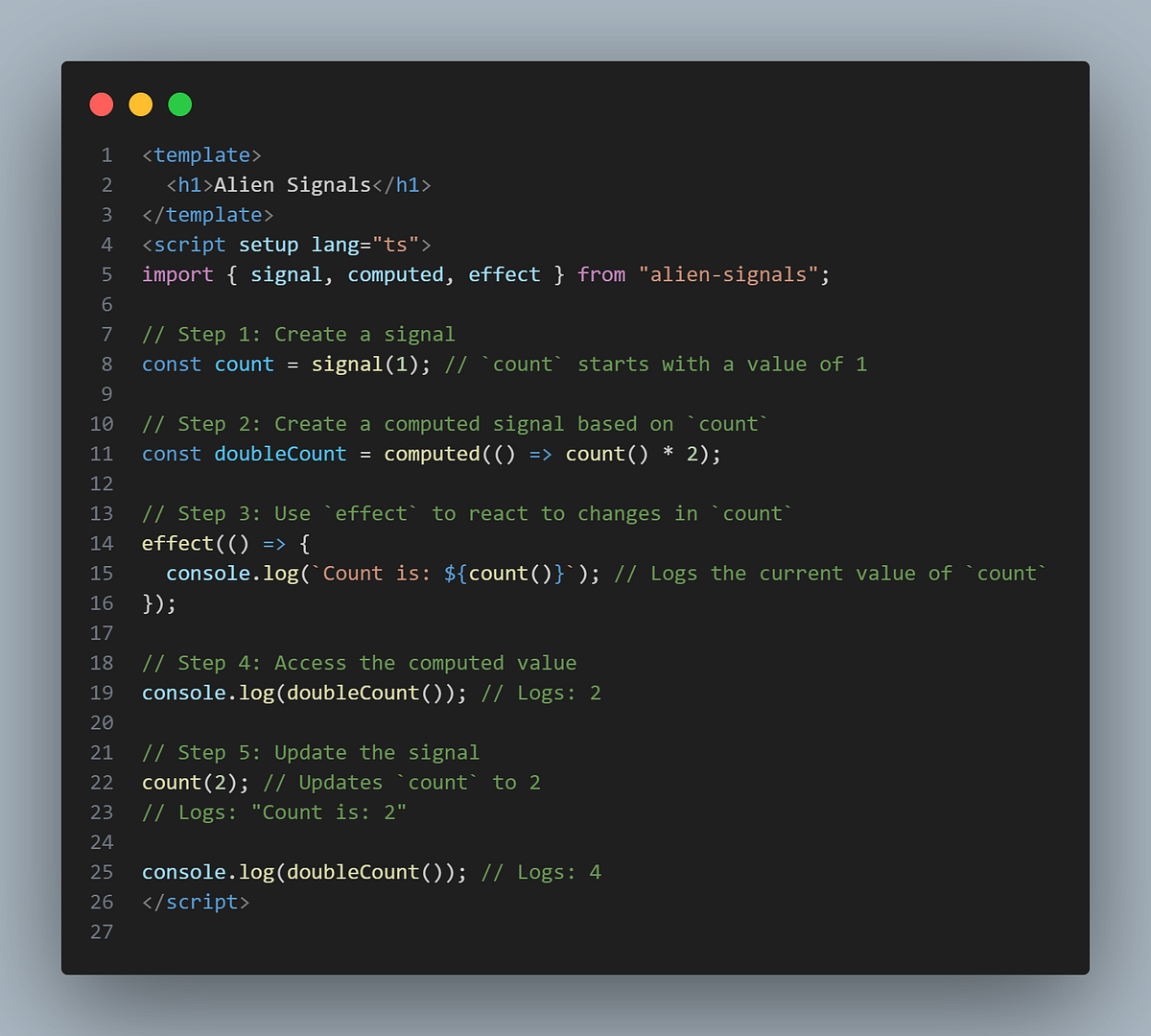 Mastering Vue 3.6’s Alien Signals: Practical Examples and Use Cases | by Revanthkumarpatha | Medium