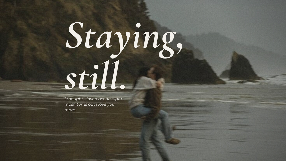 Staying, still.. The ocean has always been my… | by Theodore Khandra ...