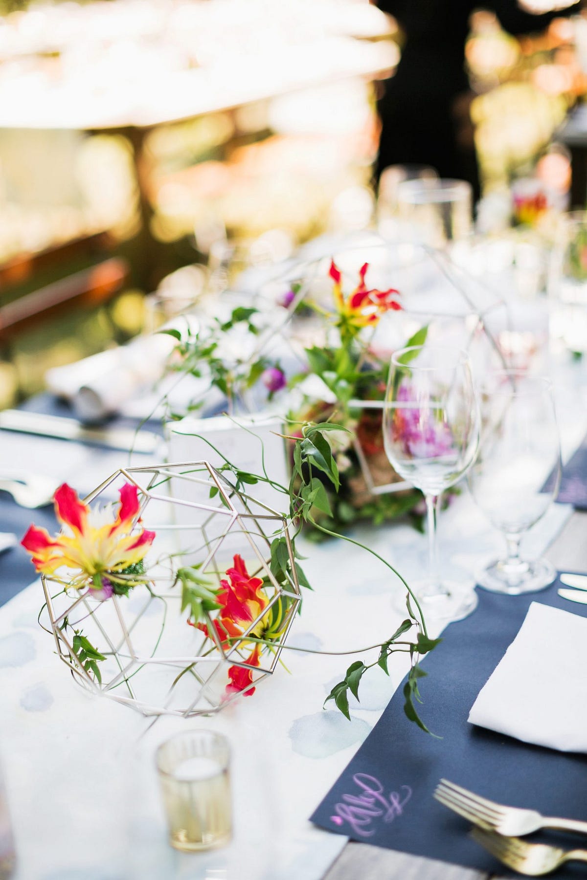How to use contrasting colors in your wedding theme | by Prested Hall ...
