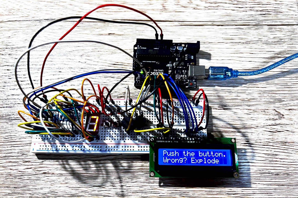 Building My First Arduino Time Bomb Project | Medium