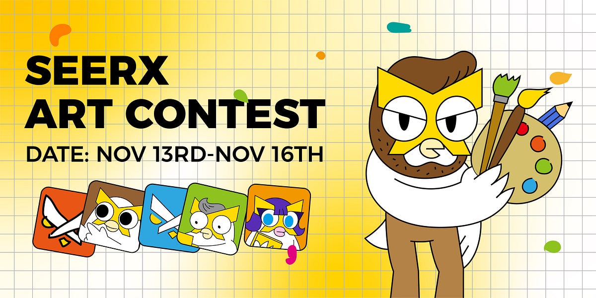 Artwork Contest. Last campaign Avatar Competition has… | by SeerX | Medium