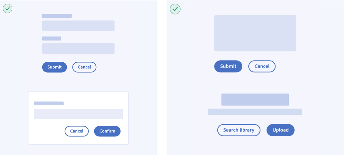 UX of UI Buttons. Right placement of the buttons and… | by Manjari ...