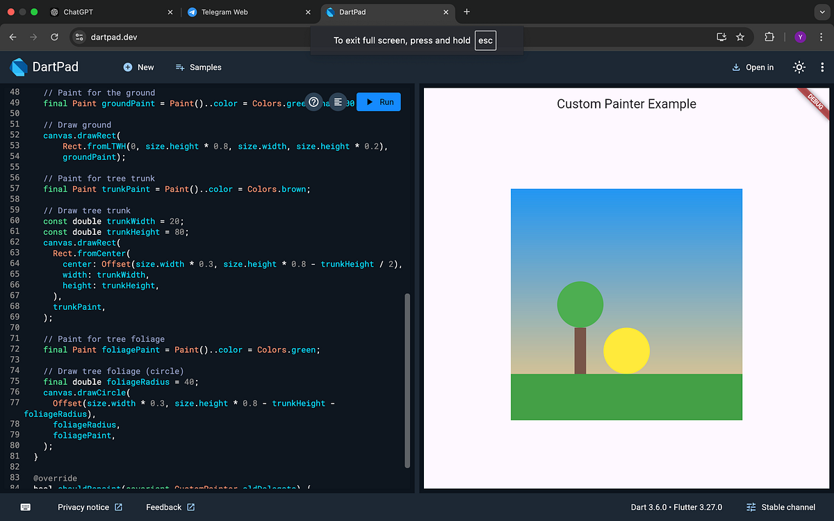 Creating Stunning Custom Graphics in Flutter Using CustomPainter | by ...