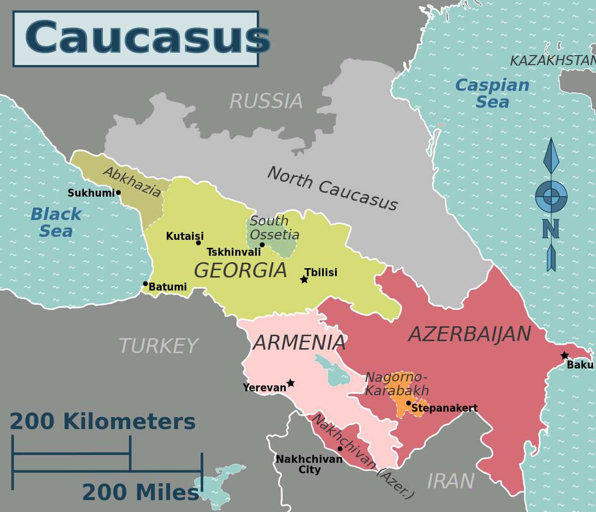 THE GEOPOLITICAL IMPORTANCE OF CAUCASUS REGION | by Snehaal Azam Shaik ...