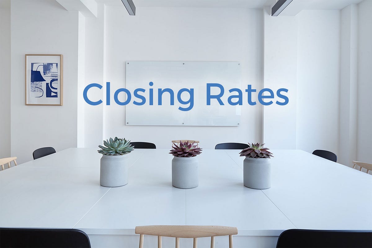 Why Are Closing Rates So Important? | by Leadtime | Medium