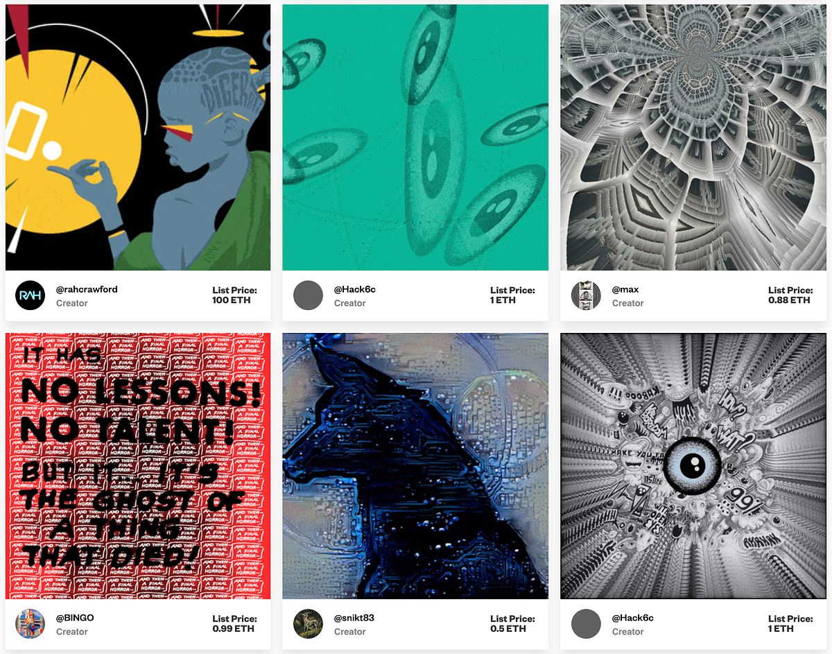 Crypto Art is a GOOD Thing for Digital Artists and Creators. | by Zack ...