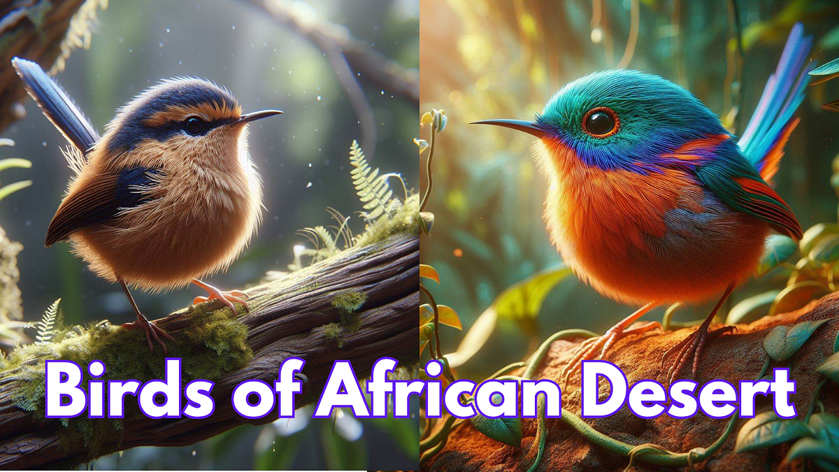 Discovering the Vibrant Fairy Ren Birds of the African Desert | by ...