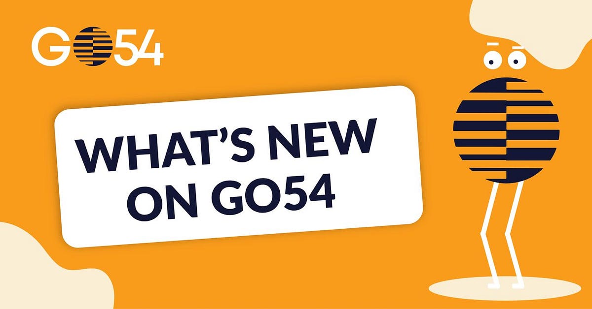 New on GO54: New Client Area, AI Website Builder & Product Switch ...