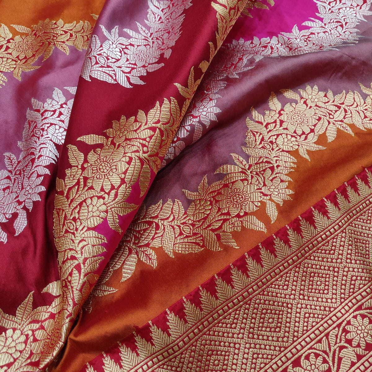 Banarasi The Timeless Elegance of Banarasi Silk Sarees: A Must-Have in Your Wardrobe | by ...
