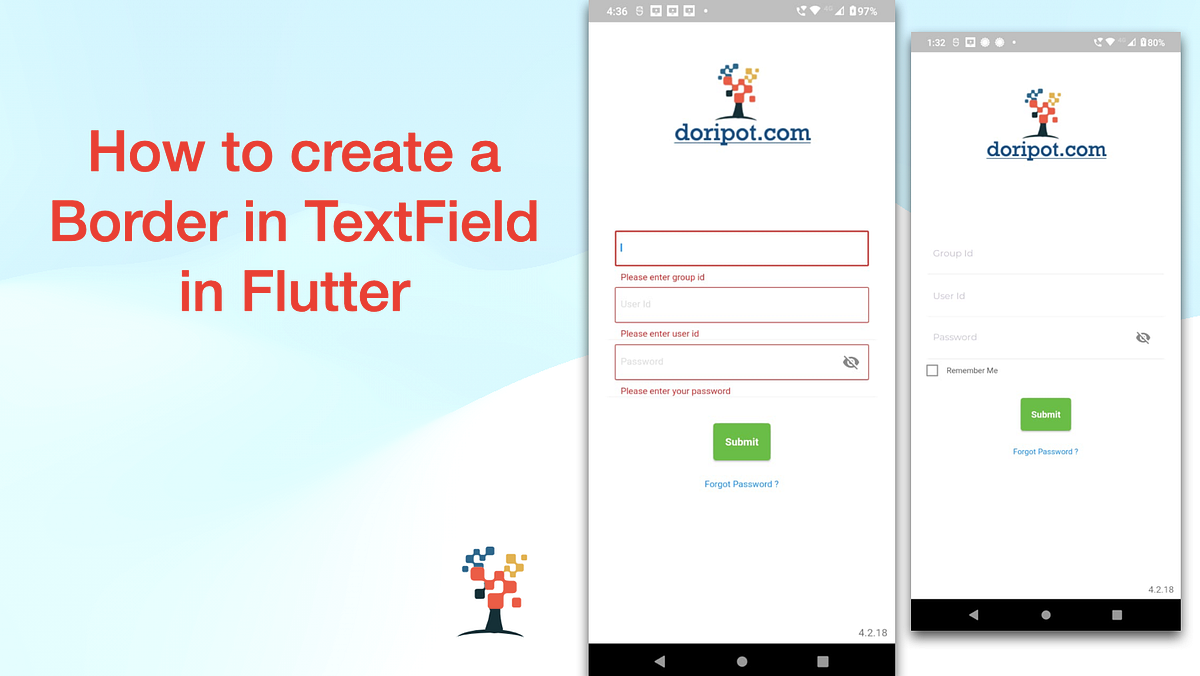 How to create a Border in TextField in Flutter | by Mukesh Kumar | Medium