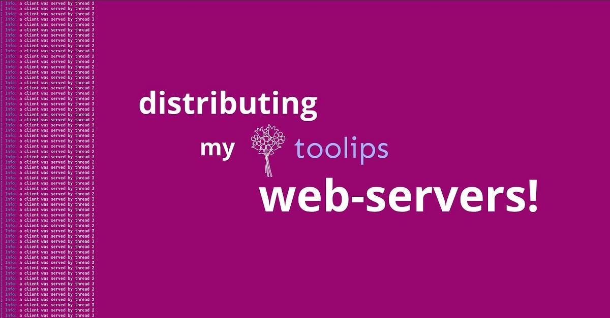 Awesome Worker Distribution With Toolips 0.3 | by Emma Boudreau | chifi