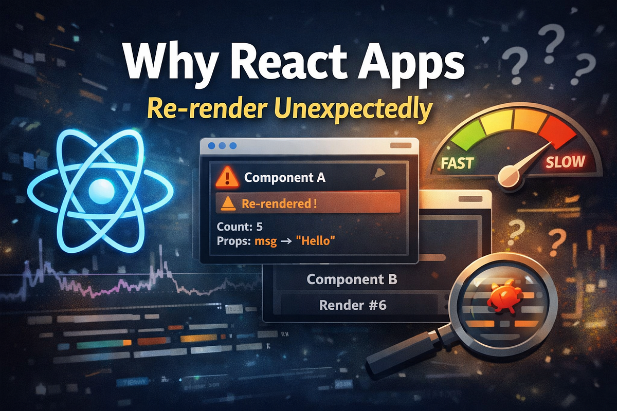 Why React Apps Re-render Unexpectedly (and How to Debug Them) | by Shilpa Pendharkar | Jan, 2026 ...