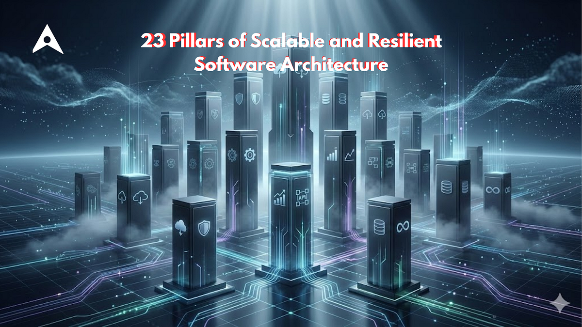 23 Pillars of Scalable and Resilient Software Architecture | by ...