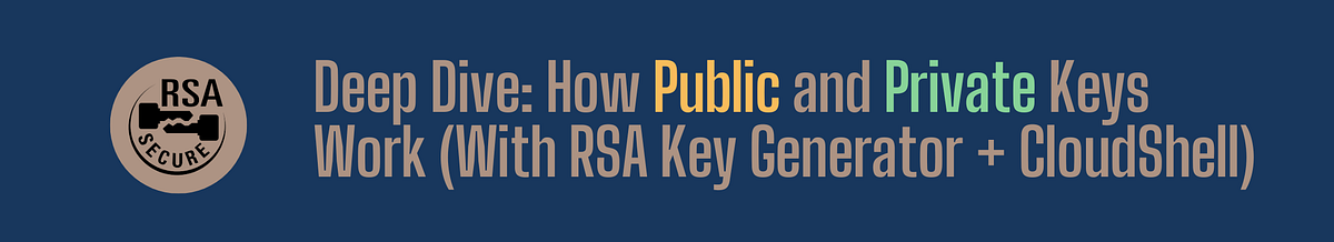 Deep Dive: How Public and Private Keys Work (With RSA Key Generator ...