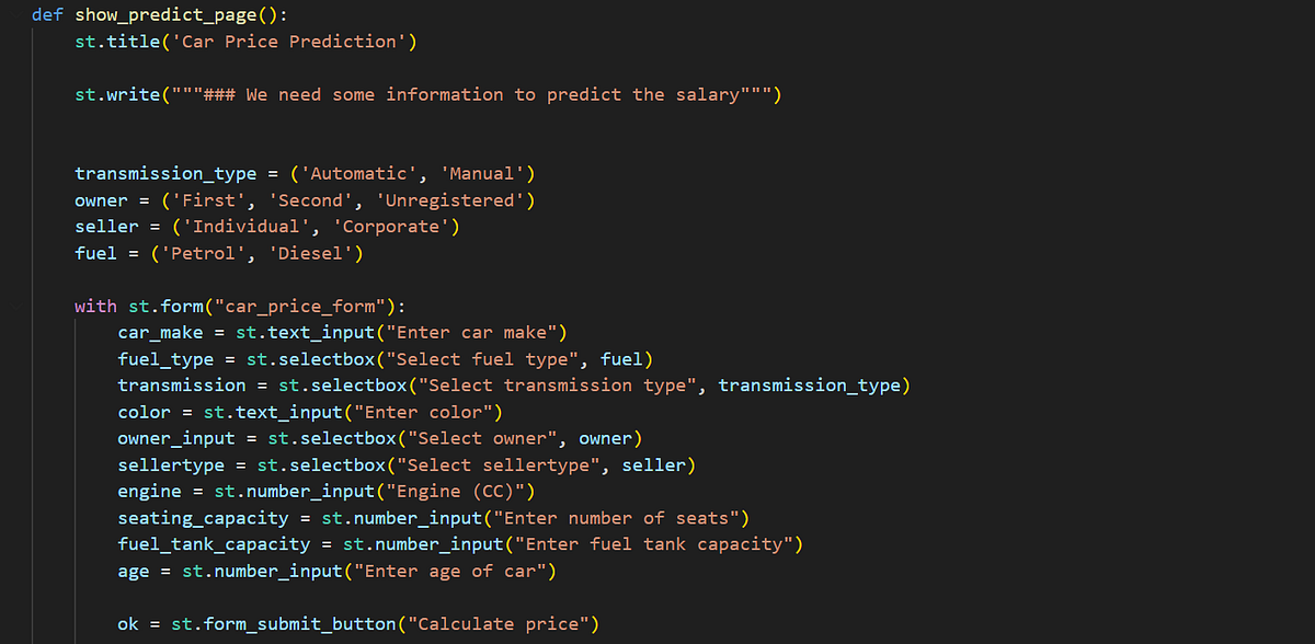 CAR PRICE PREDICTION MODEL. I developed a machine learning model… | by ...