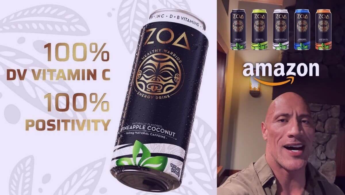 “ZOA ENERGY” will be available in ALL FLAVORS on AMAZON,’’ announced ...