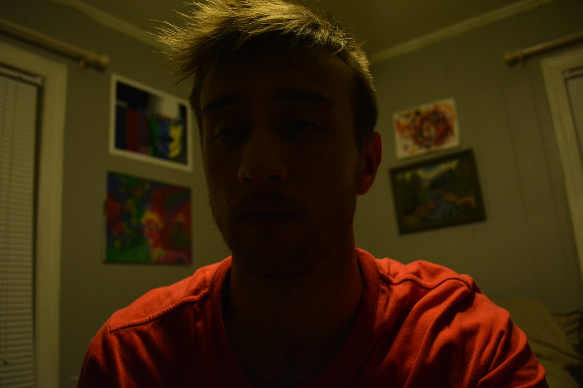 Self portrait. 8/22/14 | by Chase Tubbs | Medium