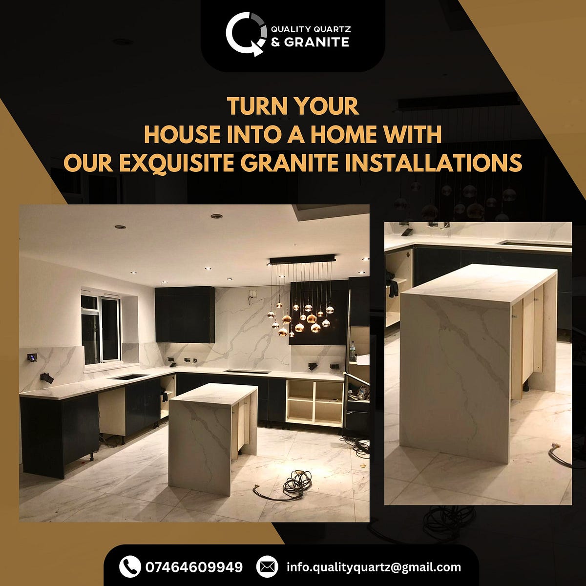 Transform Your Kitchen with Granite Kitchen Worktops in UK - Quality ...