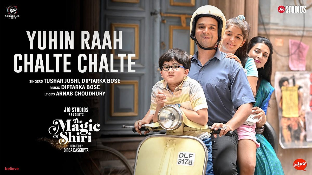 Yuhin Raah Chalte Chalte Lyrics — The Magic Of Shiri | Divyanka Tripathi | Tushar Joshi ...