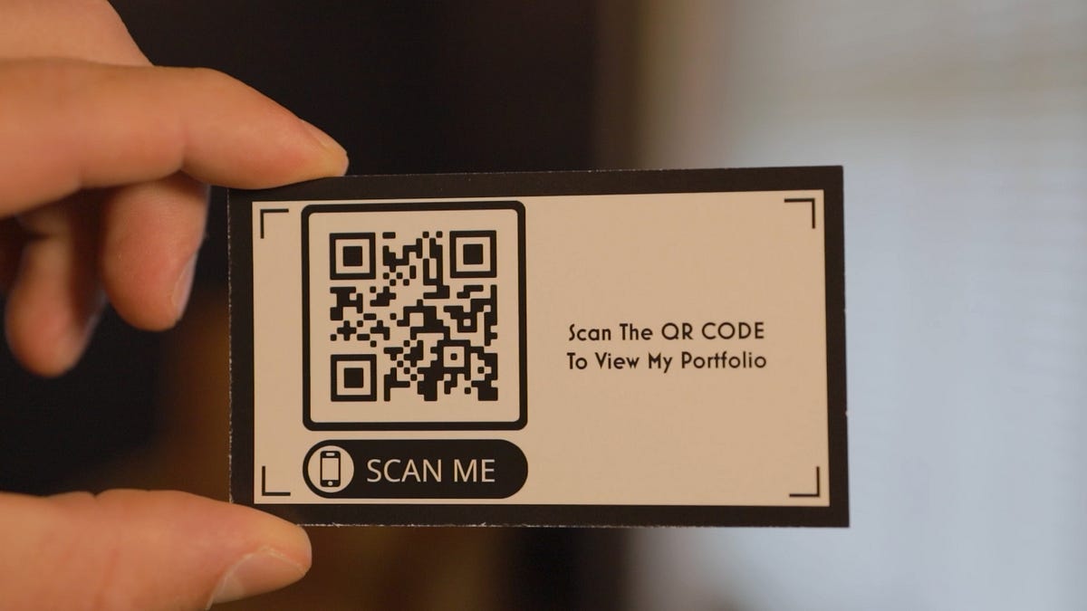How To Make Cheap Modern QR Code Business Cards - Joshua Lee Bryant ...