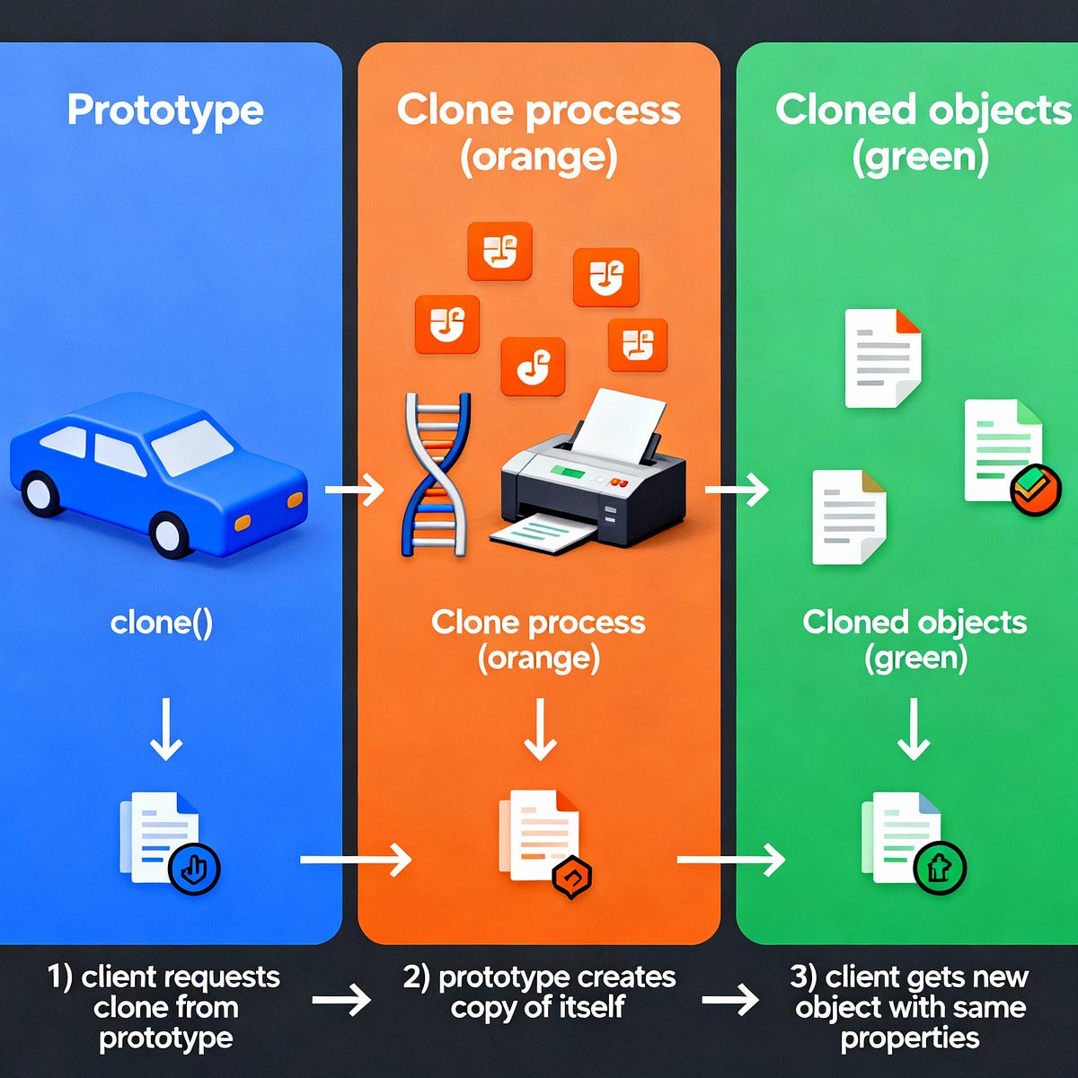 Prototype Pattern: The “Copy Machine” That Clones Smart Objects | by ...