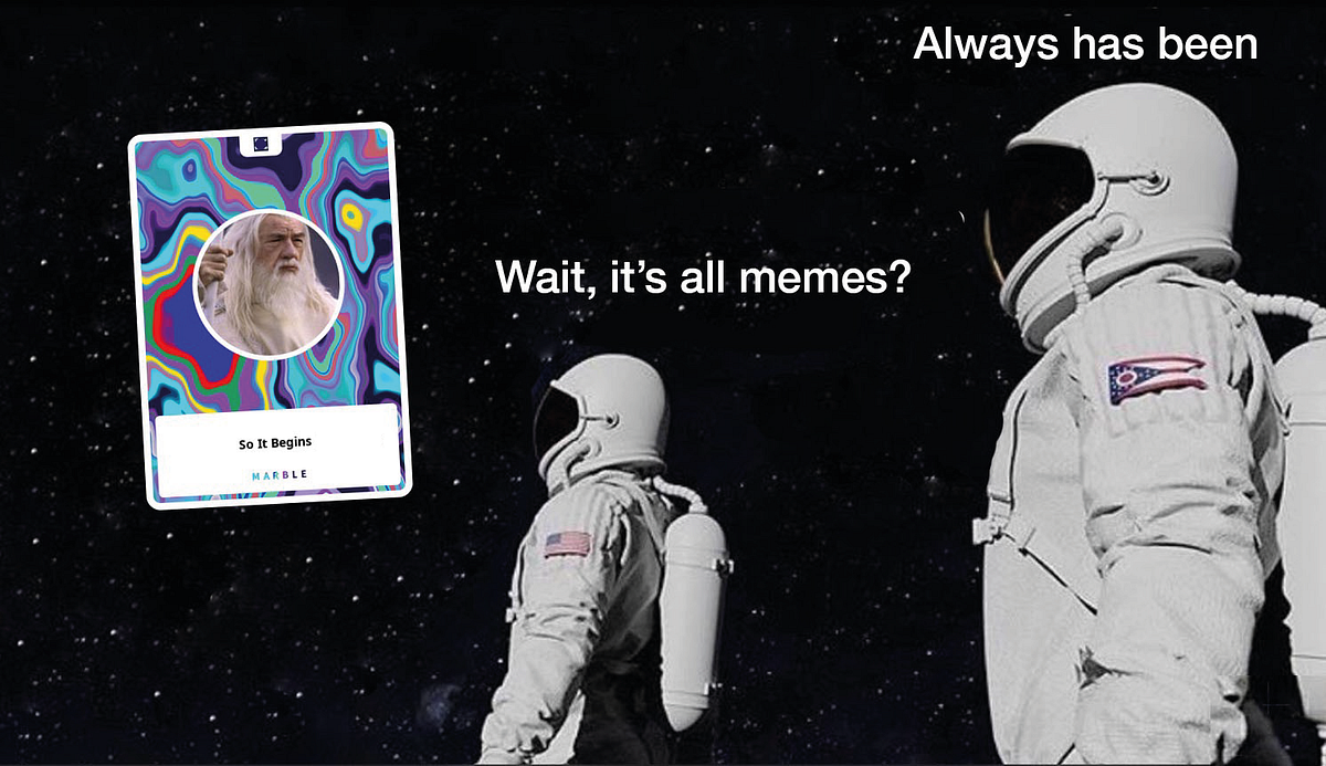 Marble.Cards and Meme.com | by Johan Unger | Marble.Cards | Medium