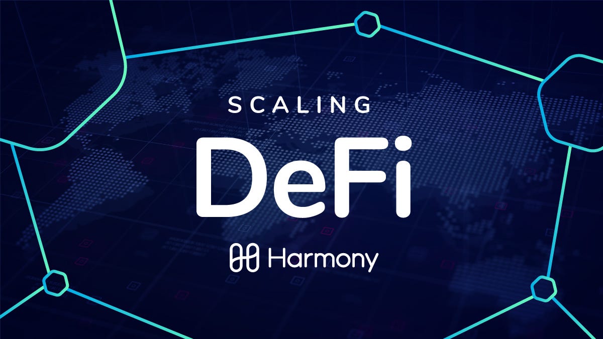 Scaling DeFi on Harmony. There’s no question about it — DeFi is… | by Nick White | Harmony | Medium