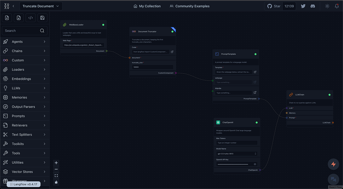 Langflow Micro Tutorials — Document Truncator | by Rodrigo Nader | Langflow | Medium