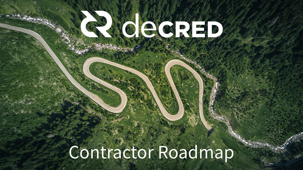 Decred Independent Contractor Roadmap for 2019 | by degeri | Decred ...