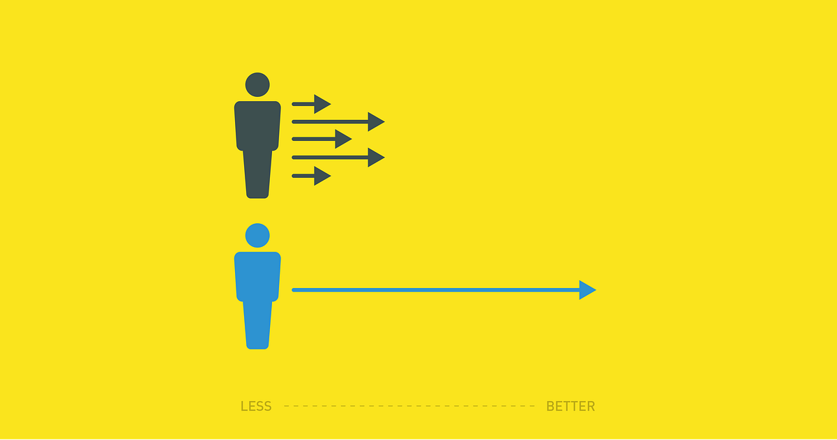 Less but Better.. What’s it for: Maximising impact Who’s… | by Chris Teague | Medium