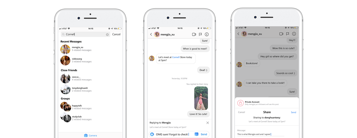 Instagram Message Case Study. More Interpersonal Engagement with Your ...